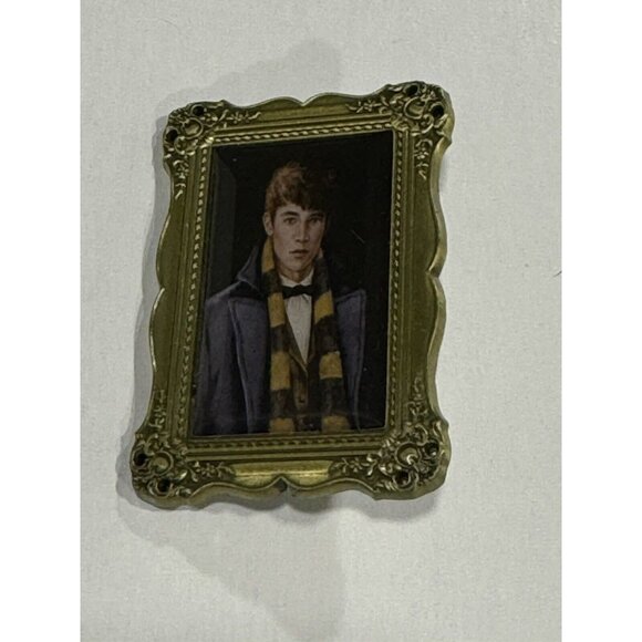 Other | Wizarding Trunk Fantastic Beasts Portrait Pin Newt Scamander ...